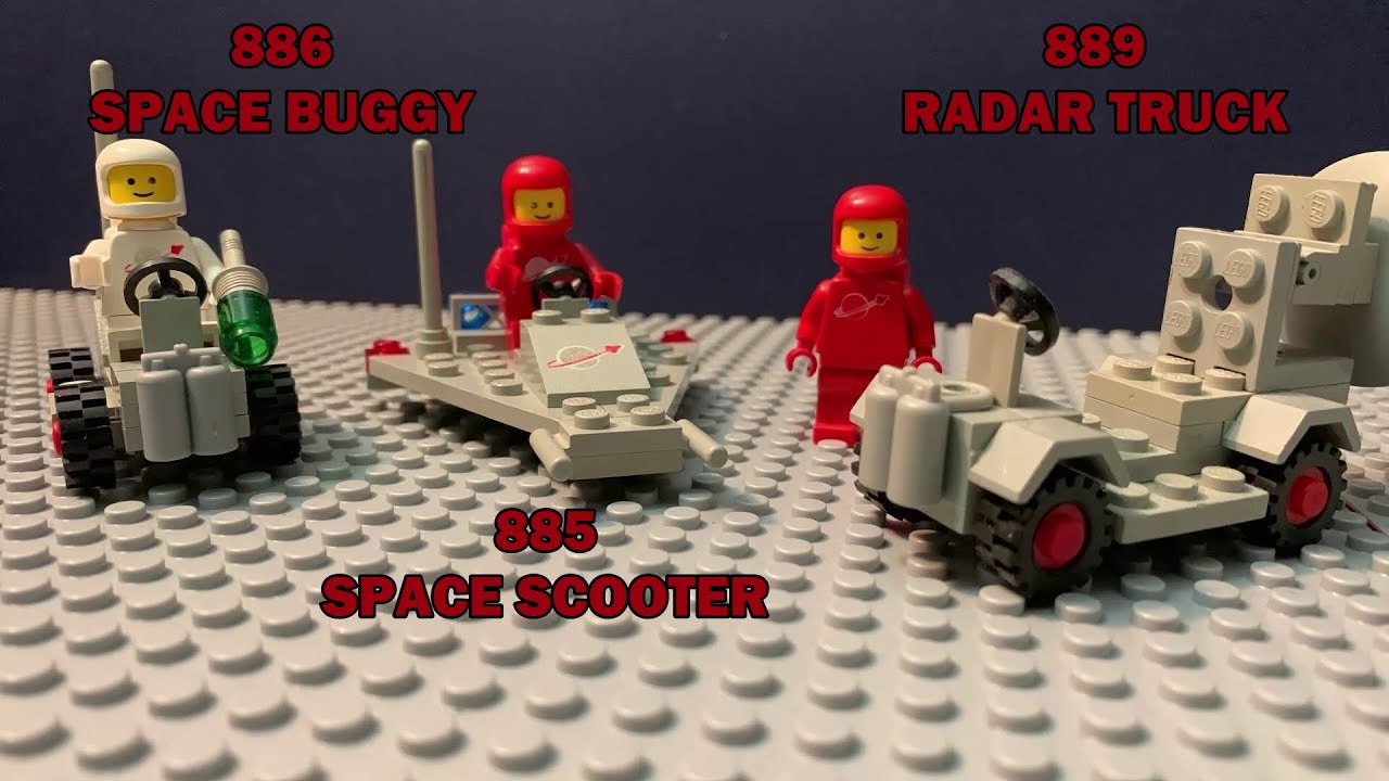 LEGO Classic Space sets 885, 886 and 889 from 1979 - YouTube
