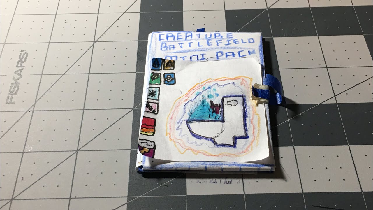 Pack opening Homemade TCG. - YouTube