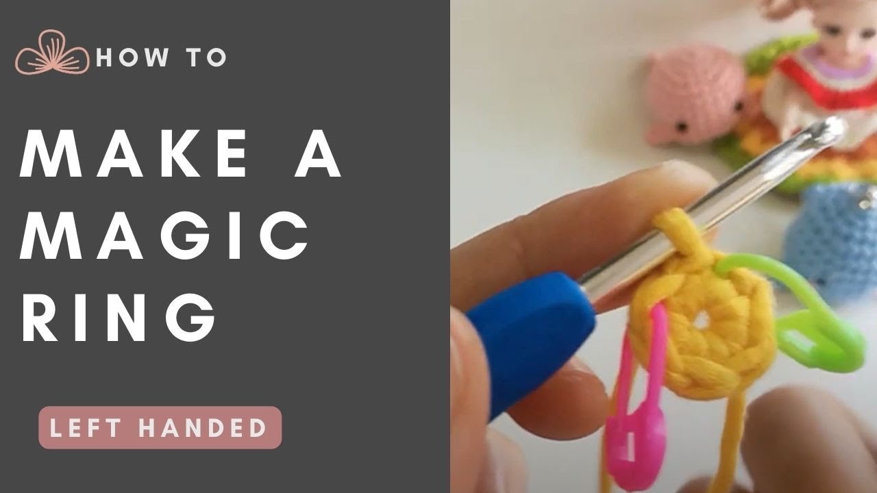 Round 1- How to make a magic ring - YouTube