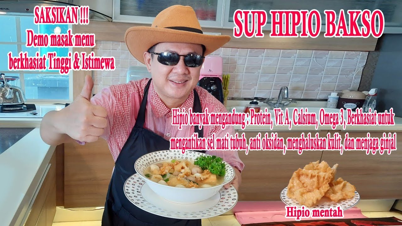 Rahasia makanan berkhasiat pengganti sel tubuh yang rusak SUP HIPIO ...