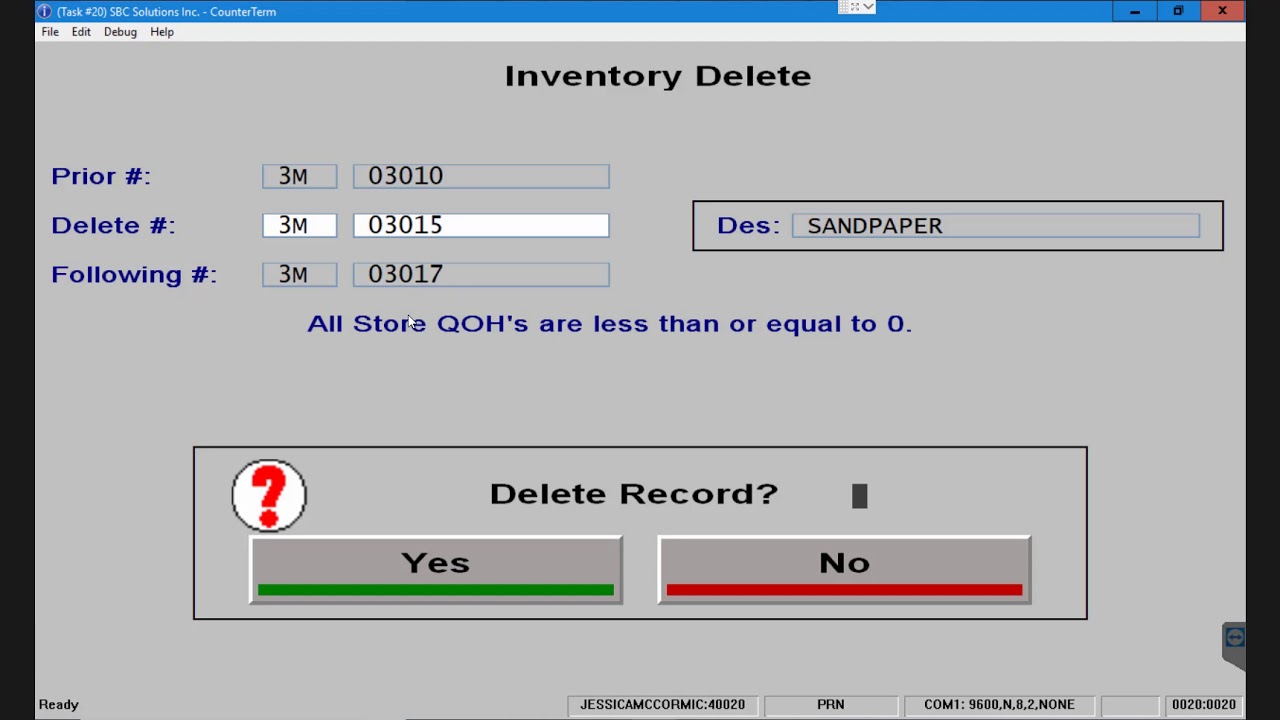 How To Delete Part Numbers - YouTube