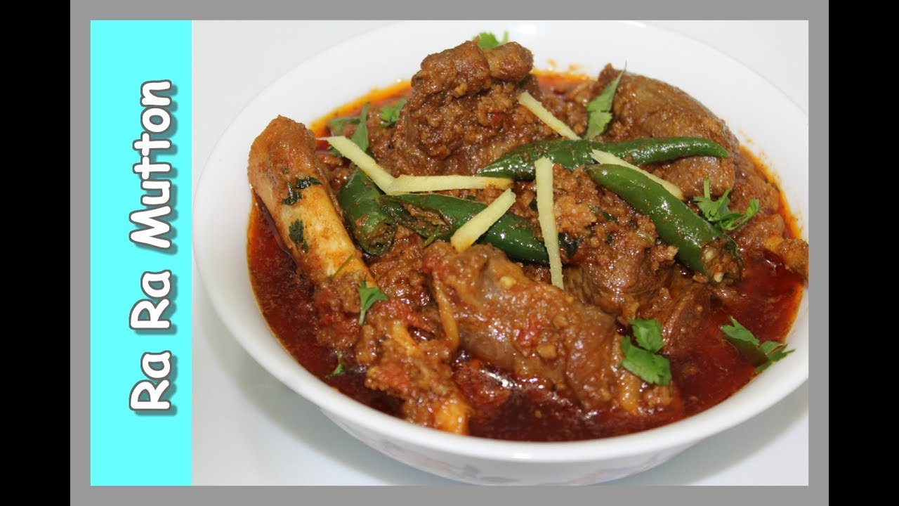 RA RA MUTTON || North Indian Dhaba Style Mutton Curry - YouTube