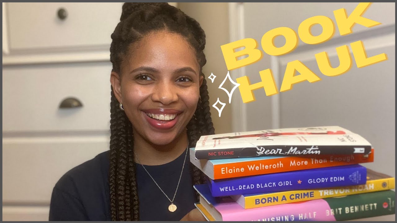 Book Haul Black Authors You Should Know