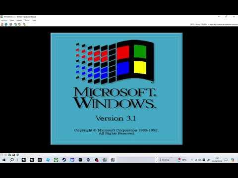 How to install Windows 3.1 with MS-DOS 6.22 in 86Box - YouTube