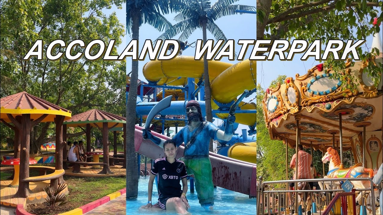 ACCOLAND Waterpark vlog 🐬🫧/outing with friends in accoland waterpark ...