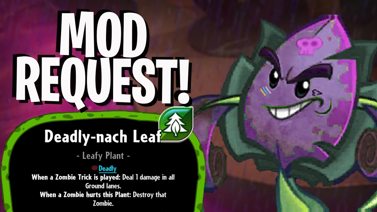 PvZ: Heroes Mod Request ) ''Deadly-nach Leaf'' Savage Spinach ...