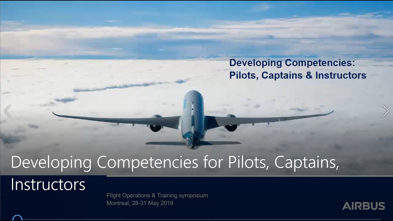 Developing Competencies for Pilots, Captains, Instructors - YouTube