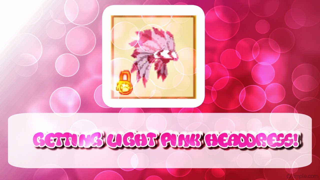 Animal jam| Getting Light pink headdress! - YouTube