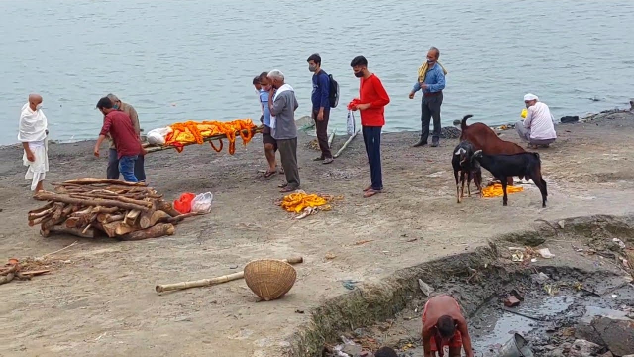 Harischandra Ghat Varanasi ! Samsan ghat Varanasi ! Raja Harishchandra ...