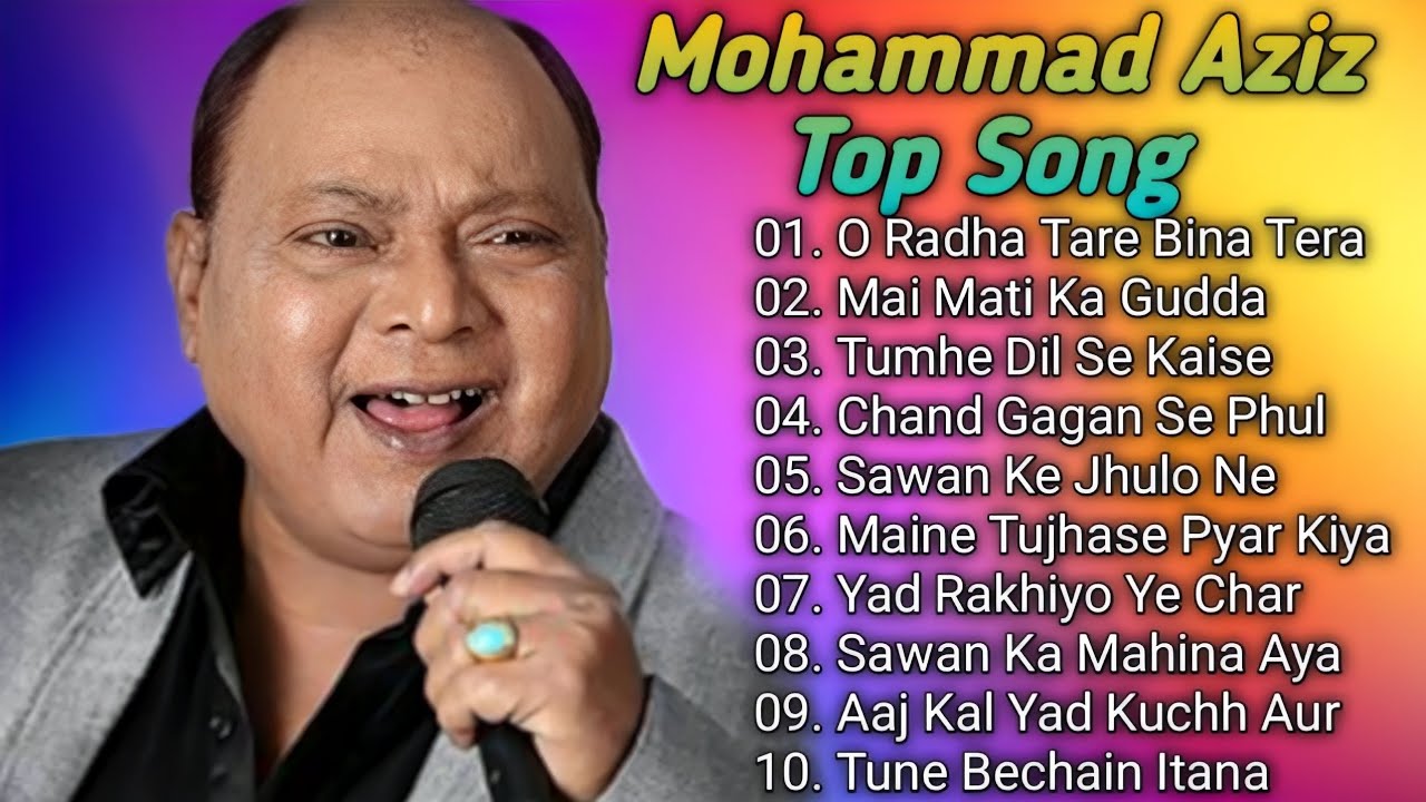 💞Best Of Mohammad Aziz 💕Top 10 song 💞#mohammad 💕 - YouTube