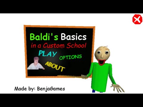 Baldi basics GOT A CUSTOM NEW SCHOOLHOUSE edition, baldi basics mod ...