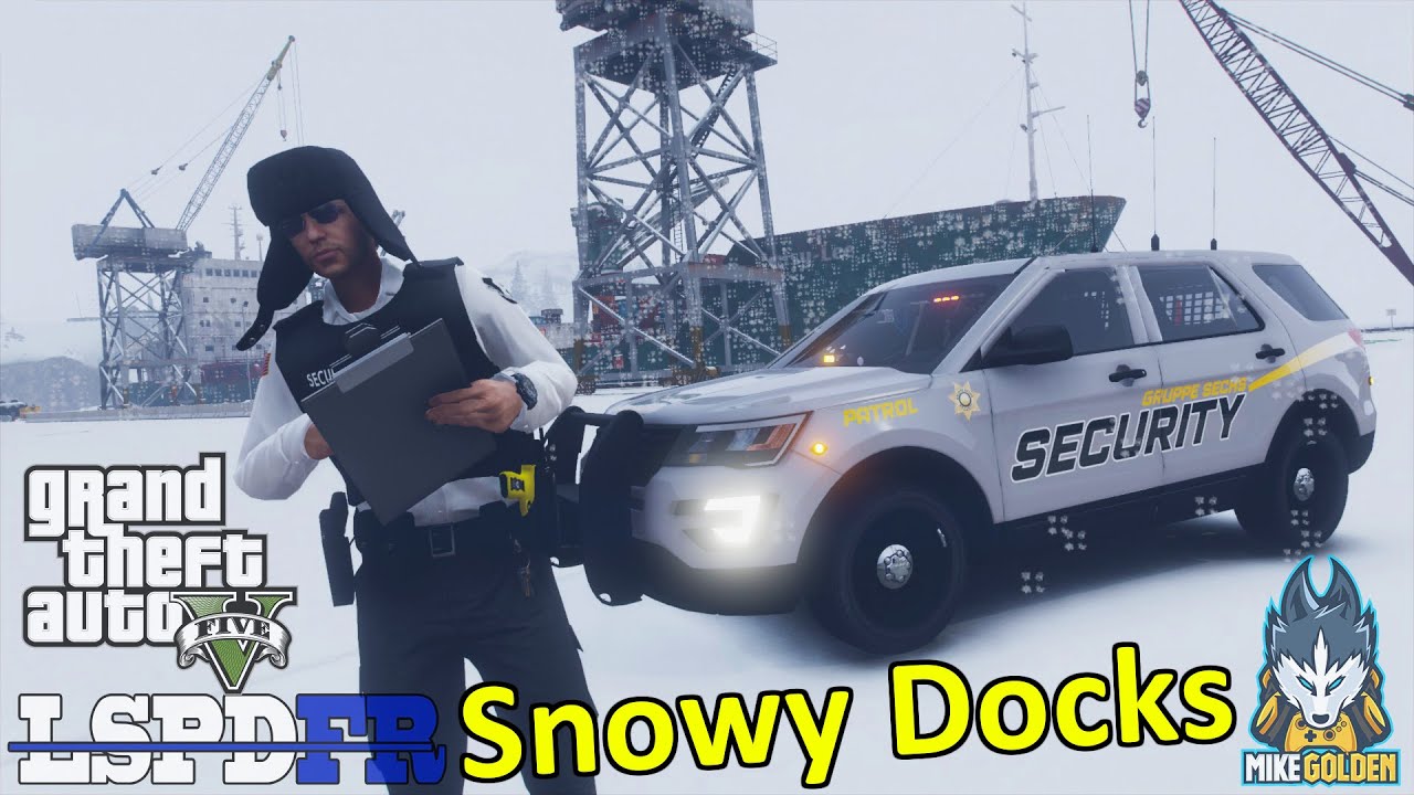 Port of Los Santos Security Patrol | GTA 5 LSPDFR Episode 578 - YouTube