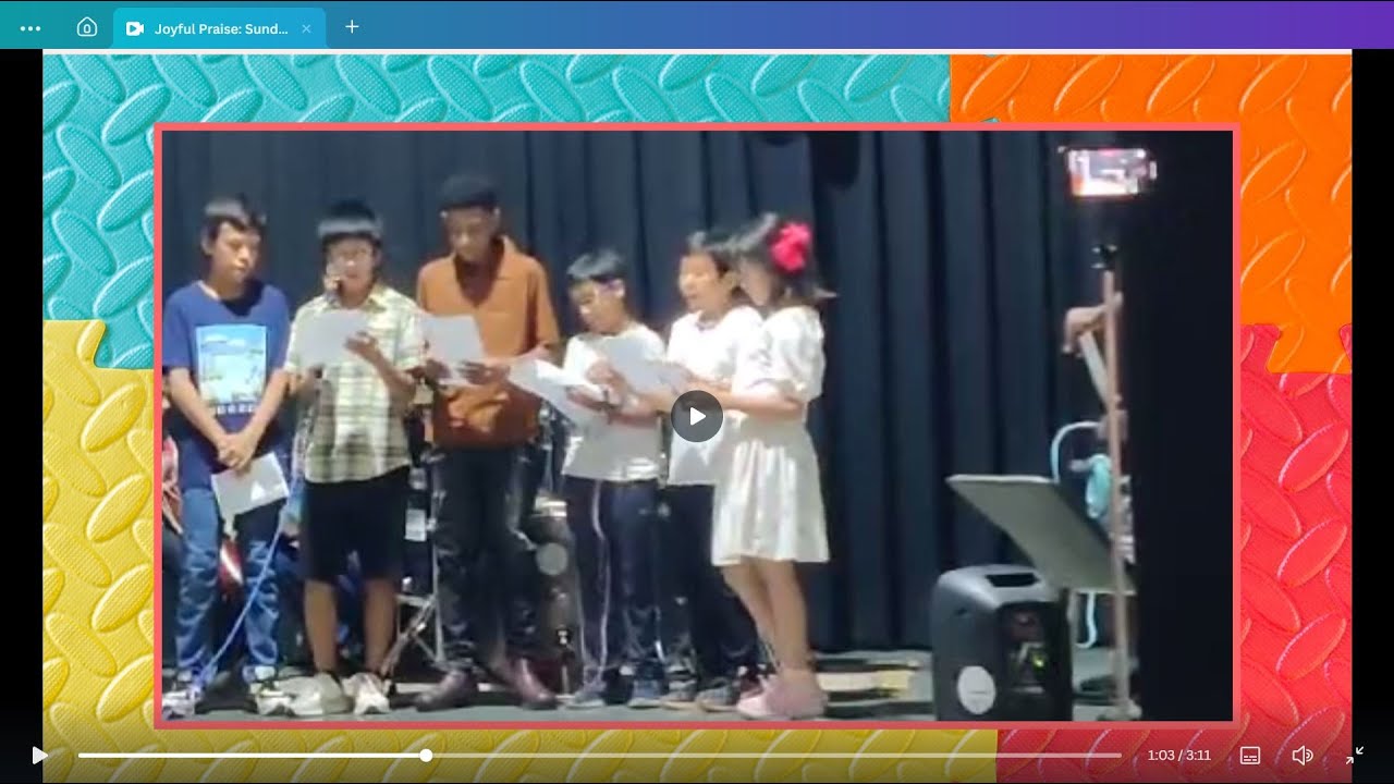 Joyful Praise: Sunday School Kids Sing for Jesus - YouTube