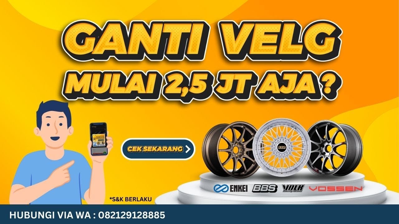 Flash Sale Besar-Besaran, Velg Mobil Cuma 2,5jt ??? | otomax store ...
