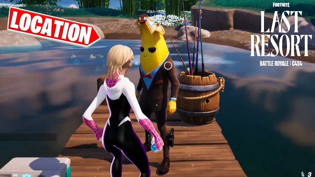 AGENT PEELY Location in Fortnite Chapter 4 Season 4 #fortnitelastresort ...