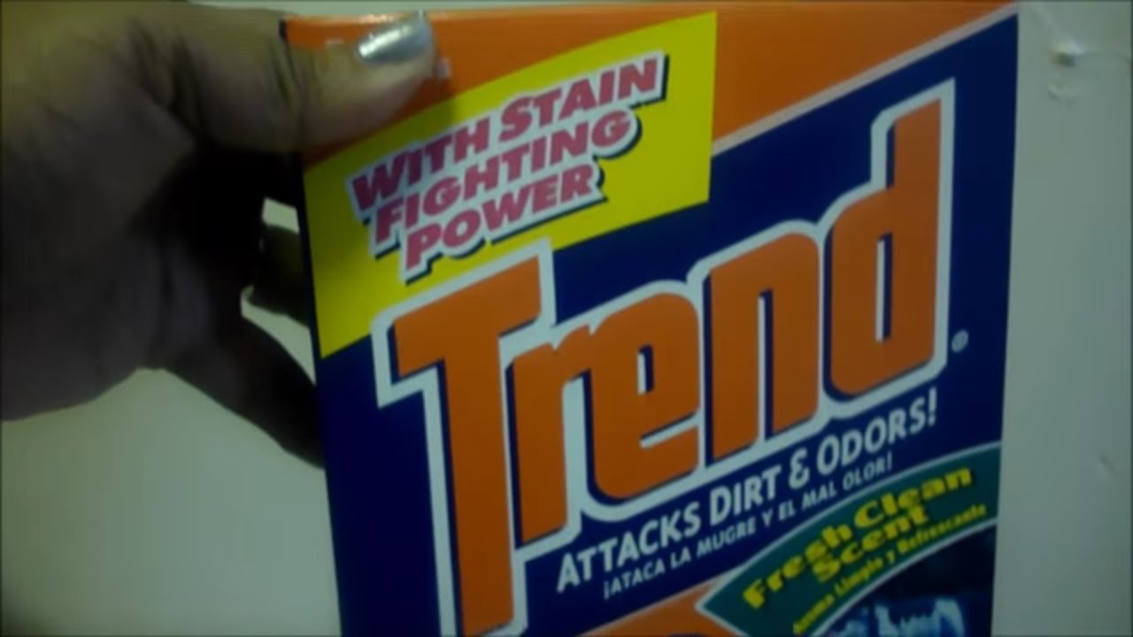 HOW TO WASH CLOTHES: TREND POWDERED LAUNDRY DETERGENT REVIEW - YouTube