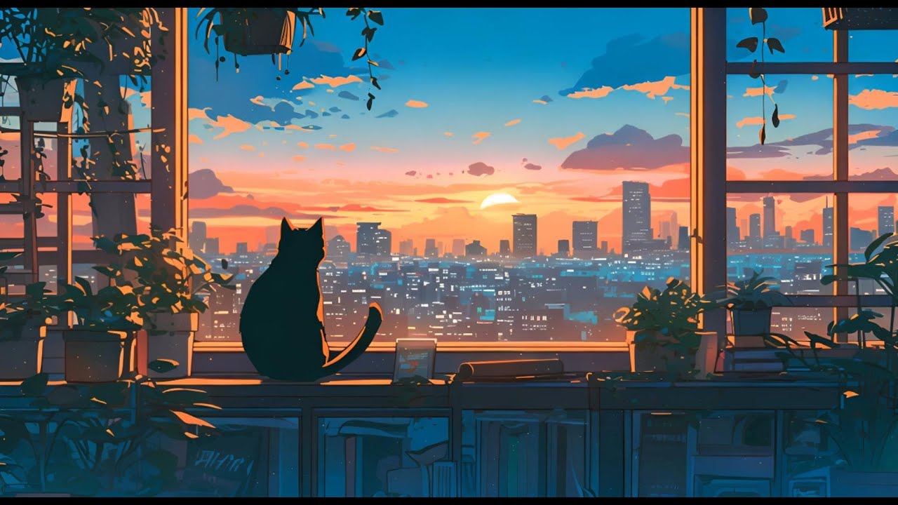 2 Hour Lofi Cat 🐾 Relax with my cat lofi 💤 Sleep, Relax, Study, Chill ...