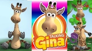 Talking Gina the Giraffe Game My Talking Tom's Friend - YouTube