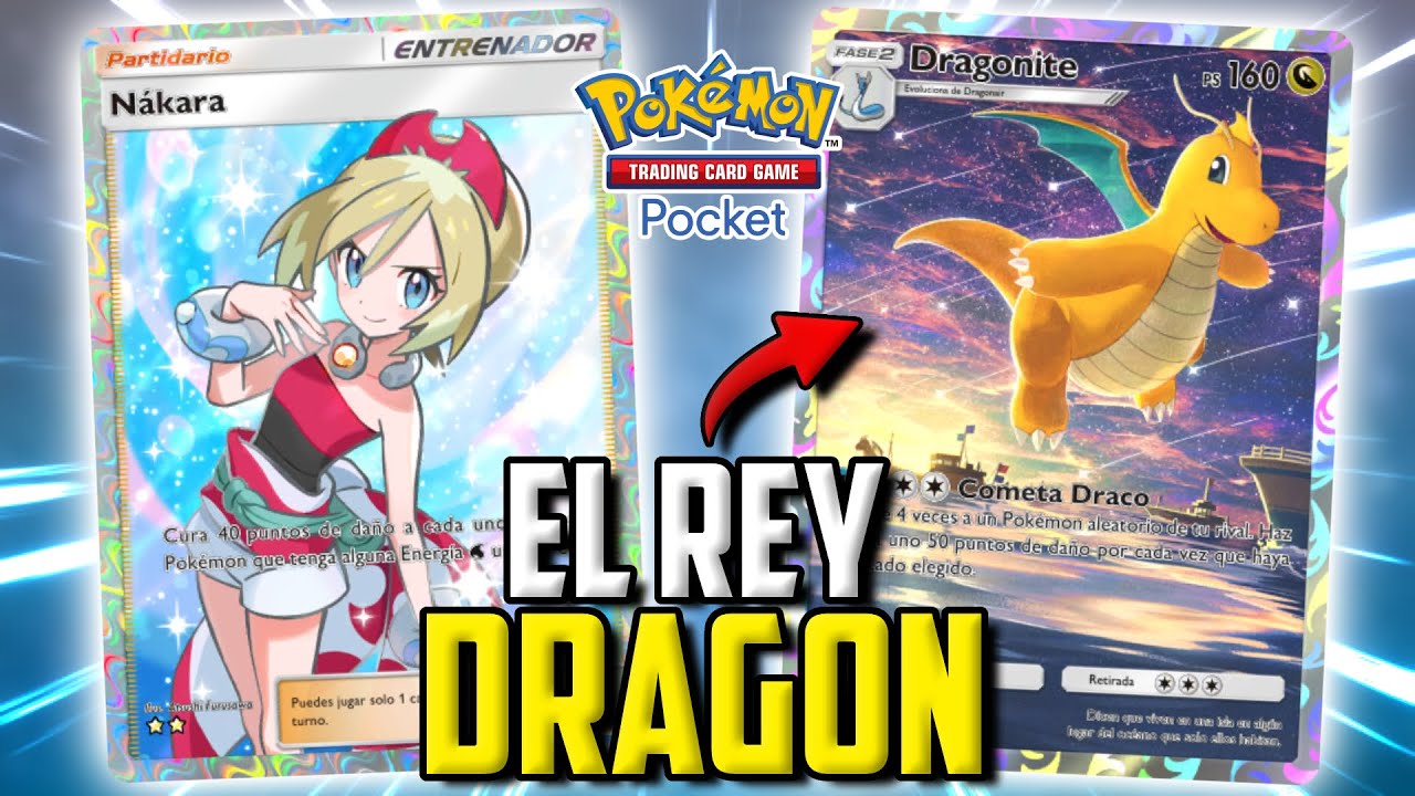 ¡EL REY DRAGON ESTA DE VUELTA! JUGANDO el NUEVO MAZO de DRAGONITE en ...
