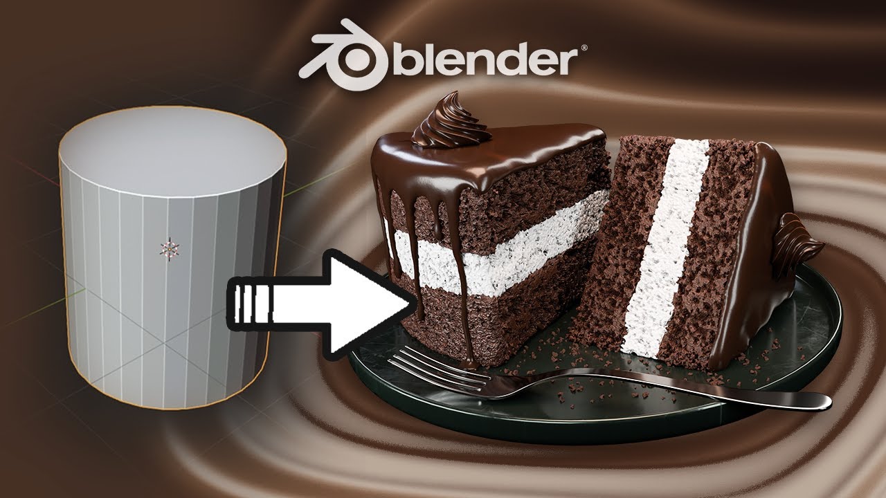 Making a Chocolate CAKE in Blender is so easy - YouTube