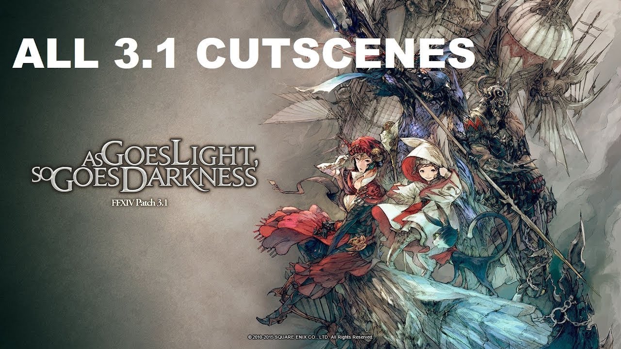 Final Fantasy XIV | PATCH 3.1 AS GOES LIGHT, SO GOES DARKNESS ...