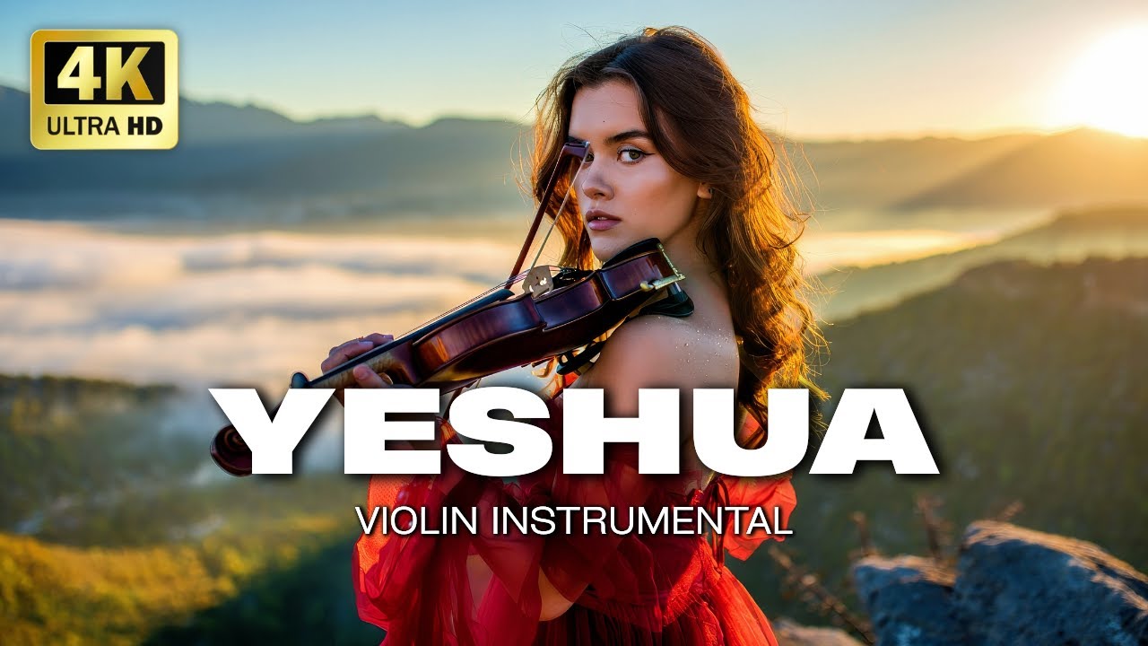 Yeshua – Peaceful Violin Worship Instrumental | Soaking Music (4K ...