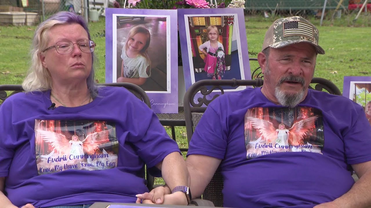 Audrii Cunningham's grandparents describe how much she loved family ...