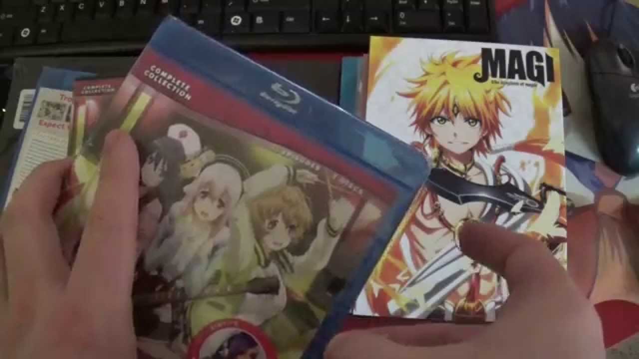 Anime DVD Collection Update, May 26th, 2015 - YouTube