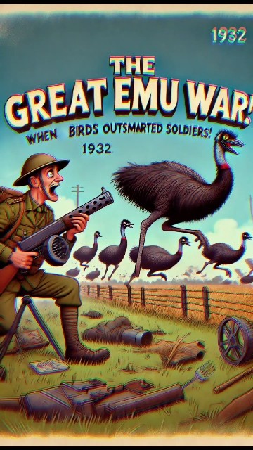 The Great Emu War: How Australia Lost a War to Birds #historyfacts # ...