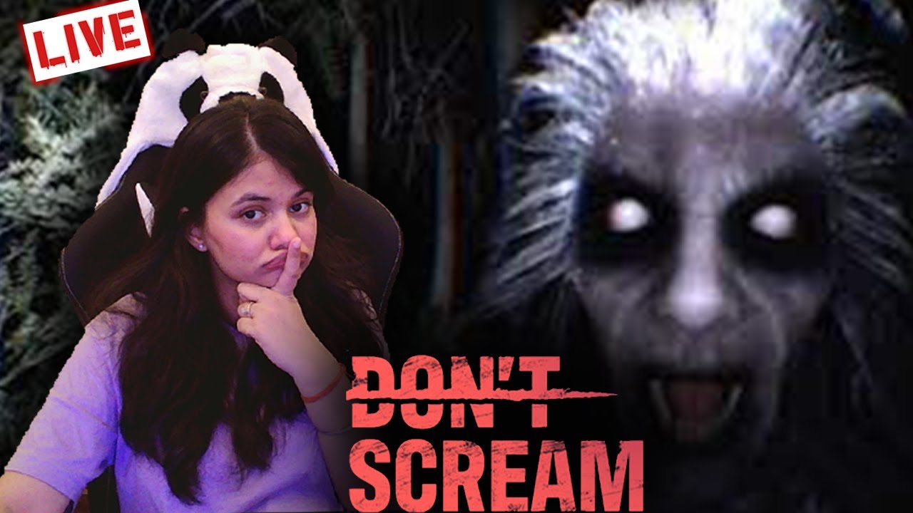 🔴I'm gonna try not to Scream | DON'T SCREAM (horror game) - YouTube