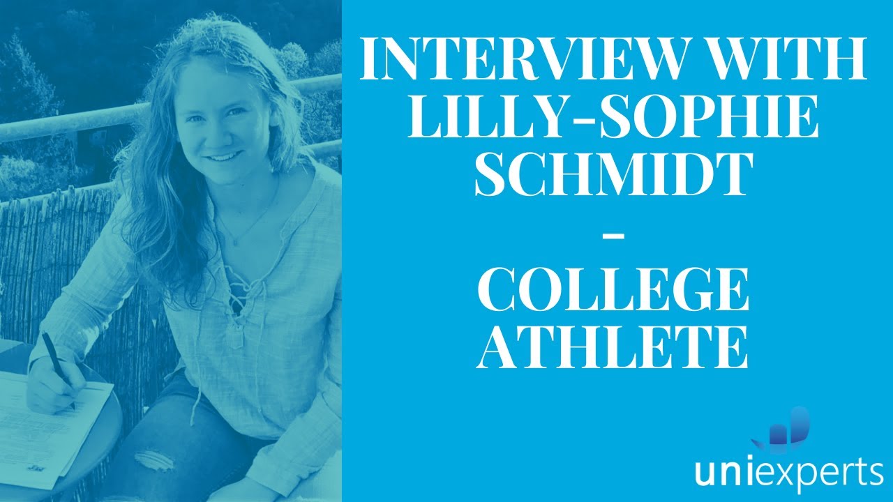 Now freshman Lilly-Sophie Schmidt Interview - YouTube