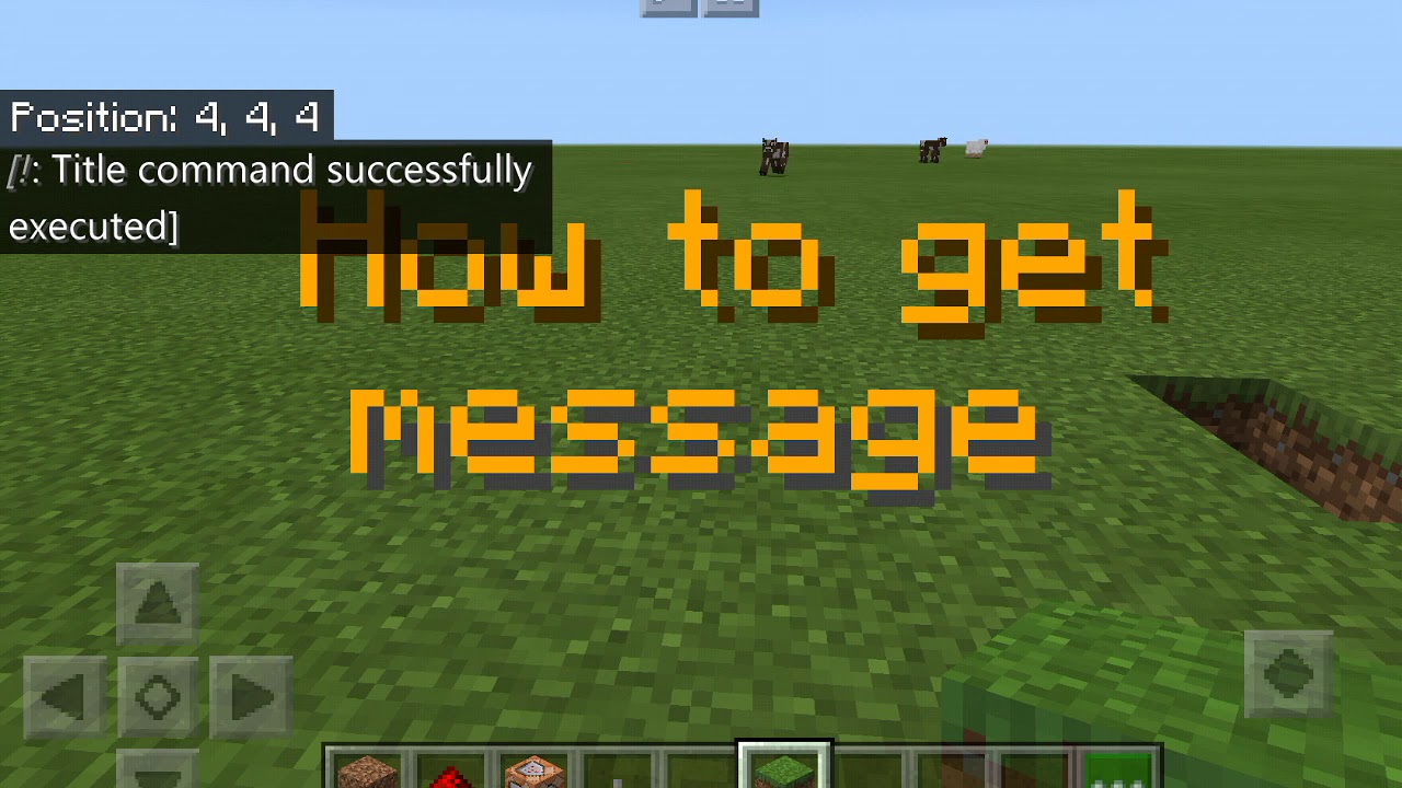 How To Get Message In Minecraft YouTube how-to-get-message-in-minecraft-youtube