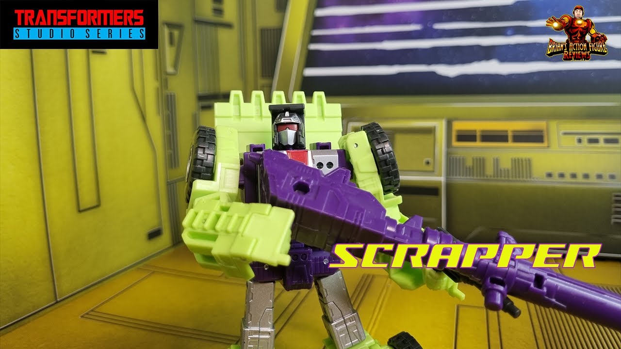 Transformers Studio Series 86 Voyager Class SCRAPPER action figure ...