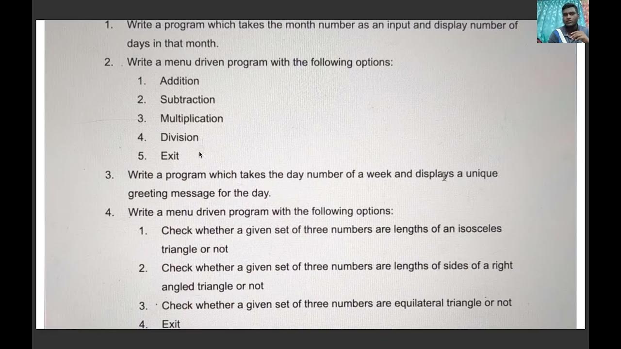 c language assignment 18,19 solution - YouTube
