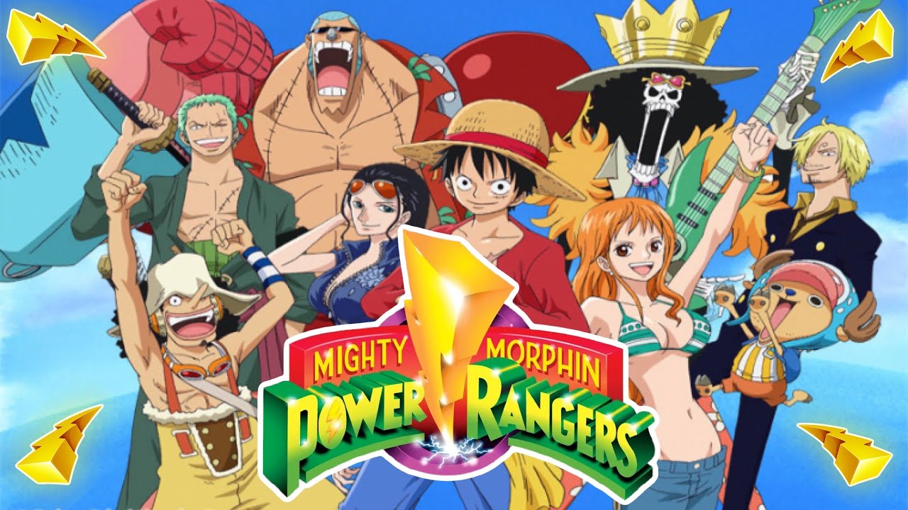 One Piece: into of⚡️(Mighty Morphin Power Rangers)⚡️(Eng Dub)TOEI ...