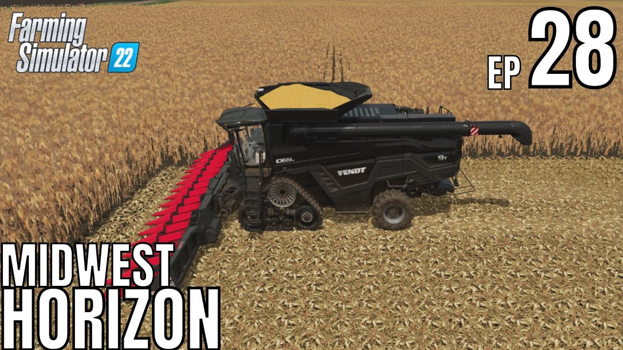 | FARMING SIMULATOR 22 | FS 22 | midwest horizon ep 28 timelapse - YouTube