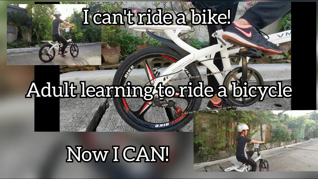 Learn How to Ride a Bicycle | Adult Learning to ride a bike - YouTube