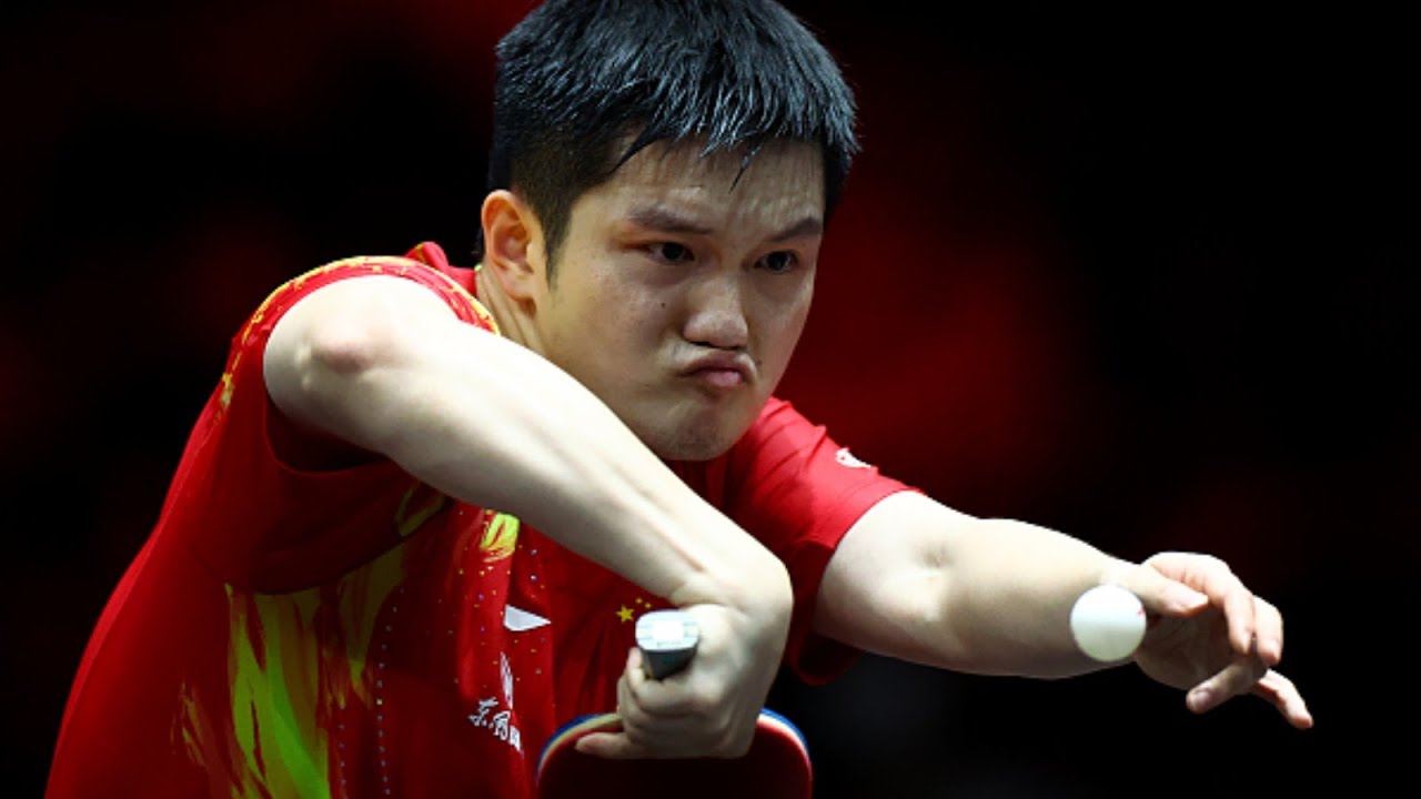 🏓️🐼World No. 1 Fan Zhendong trains for World Table Tennis Team ...