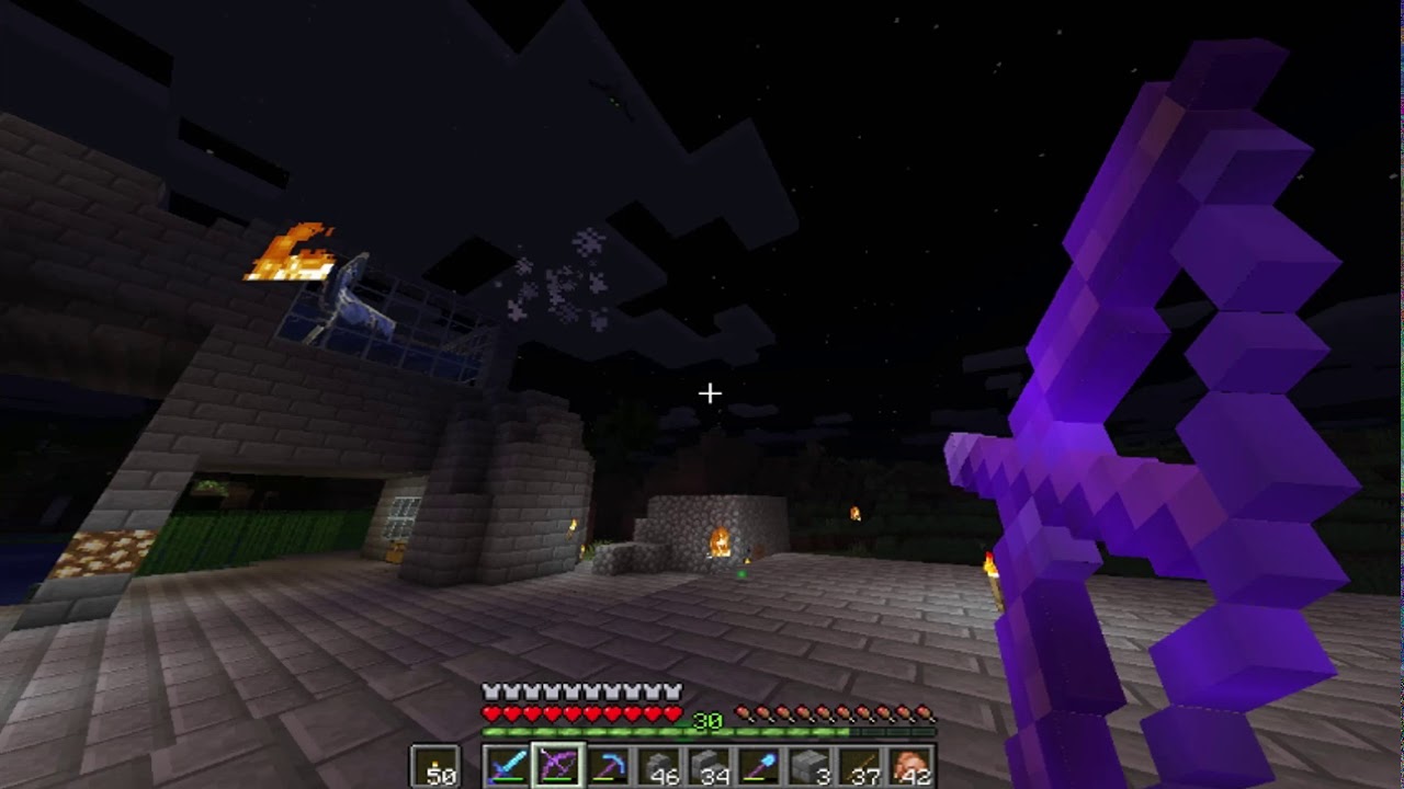 Minecraft - Phantom attack - YouTube