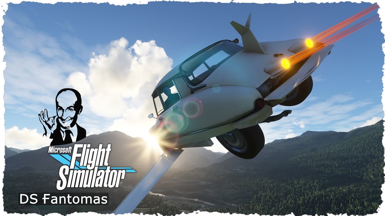 DS Fantomas 🛩 MSFS Xbox + PC deutsch Flight Simulator Citroen Redwing ...