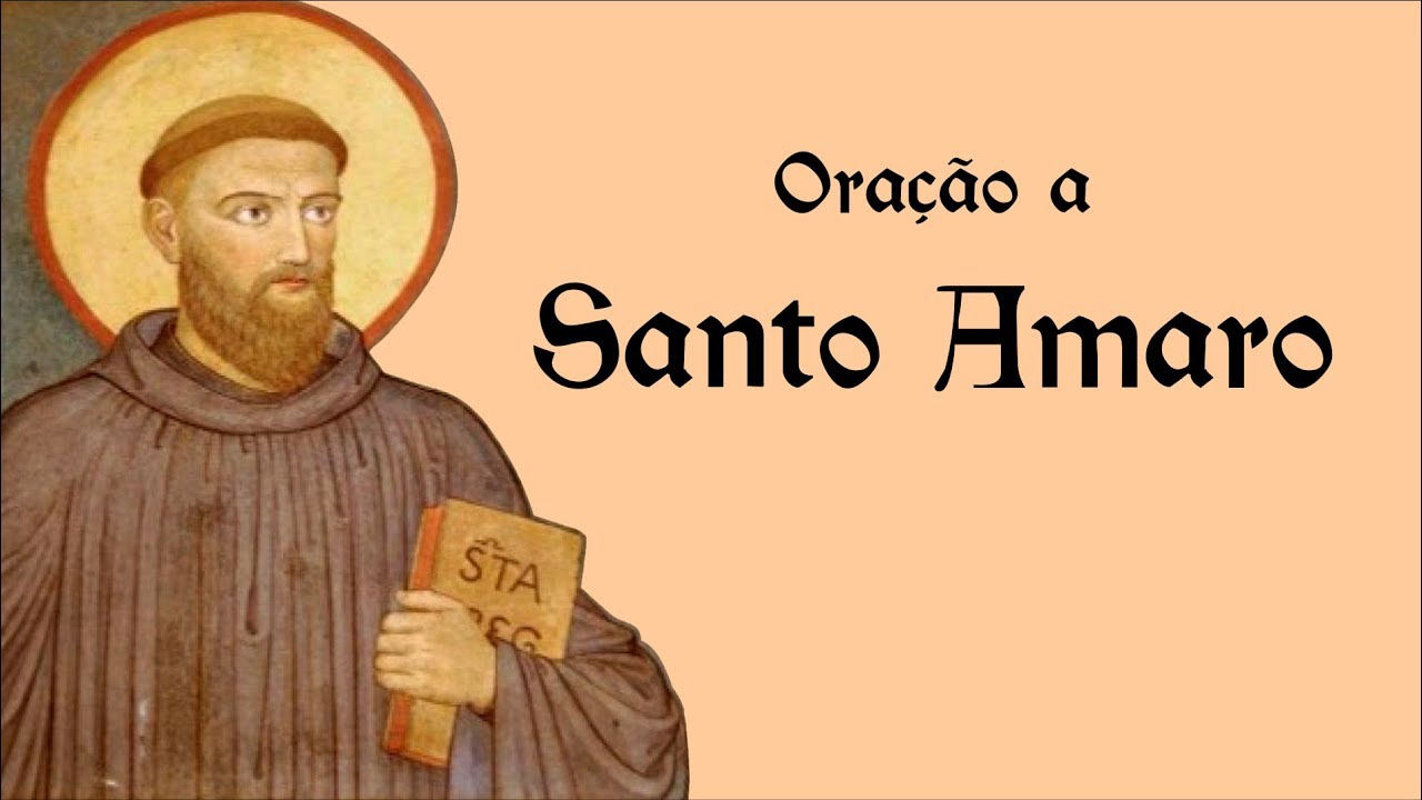Oração a Santo Amaro - 15 de janeiro - YouTube