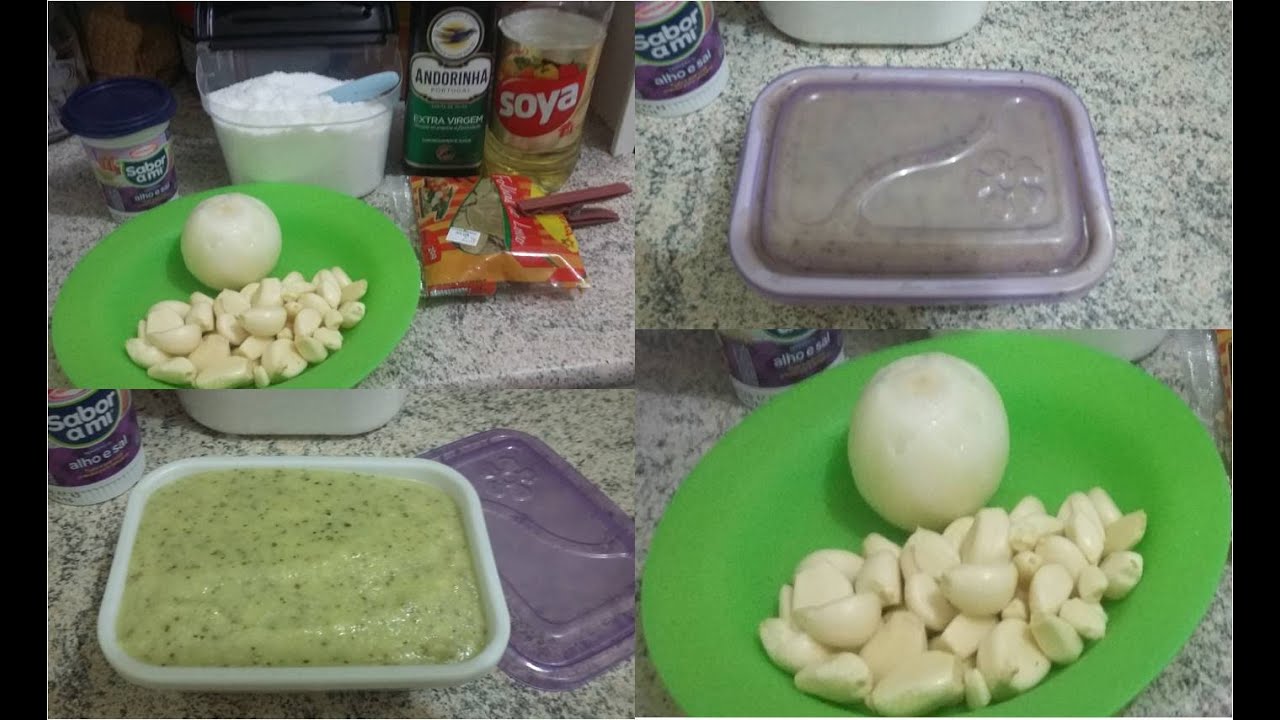 Tempero de Alho Caseiro - YouTube