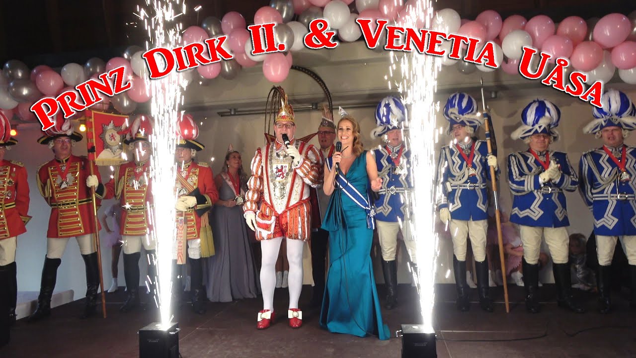 D-TV Düsseldorfer Prinzenpaar "Prinz Dirk II. & Venetia Uåsa" - YouTube