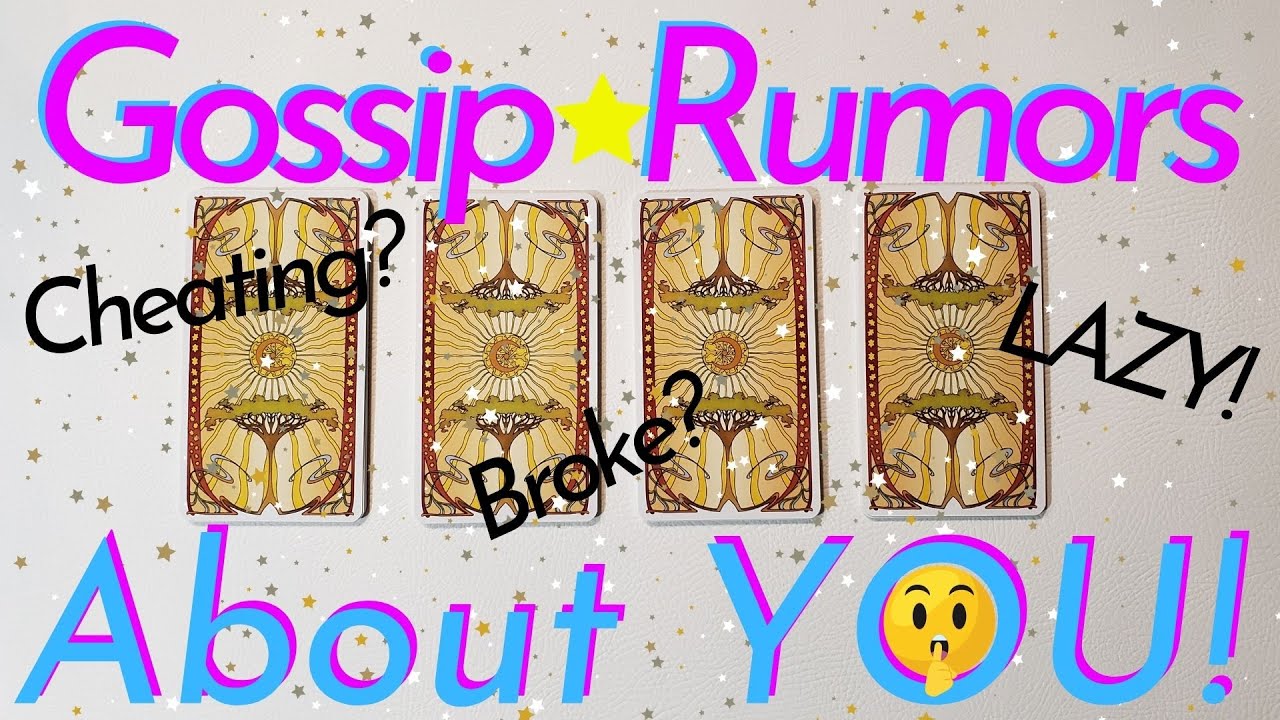 👄 Gossip Rumors About You 🤷‍♀️ Pick A Card 🔮 - YouTube