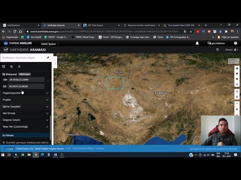 DEM Verisi İndirme  (Earthexplorer, Alospalsar, ASTERDEM )