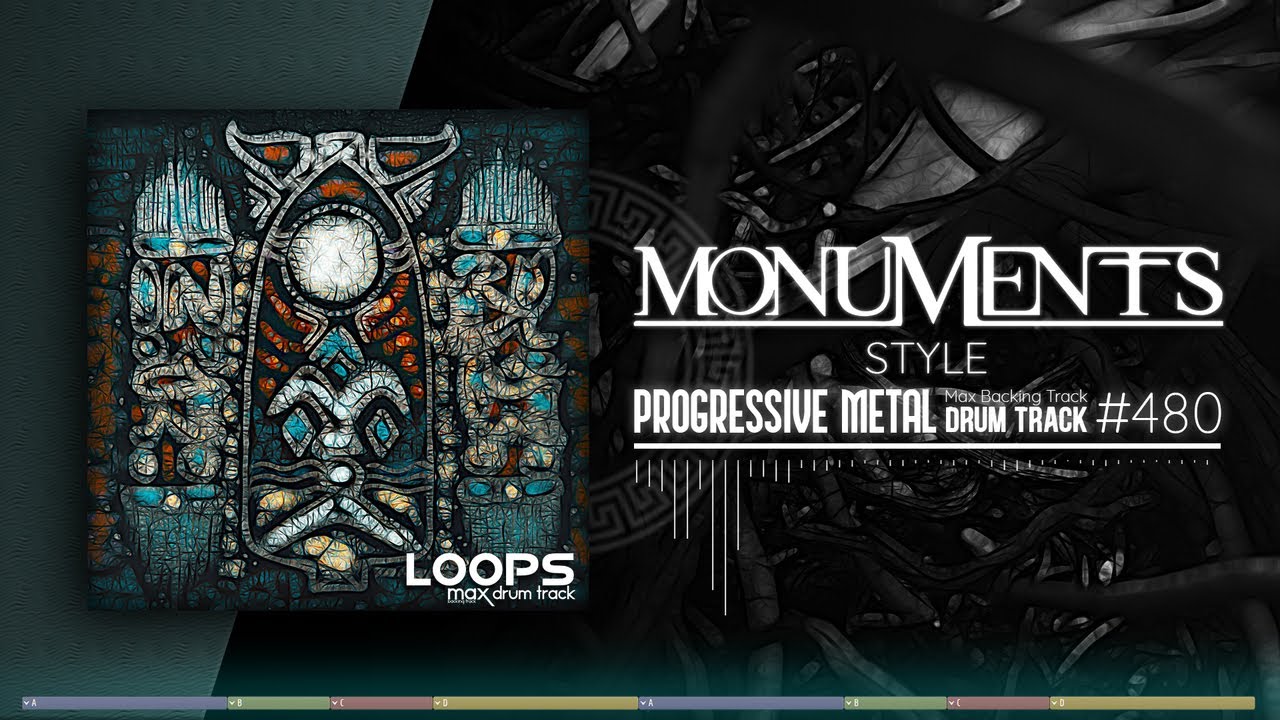 Progressive Metal Drum Track / Monuments Style / 120 bpm - YouTube Music