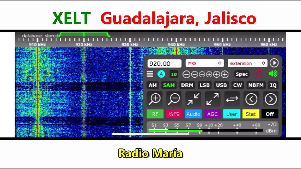 920 XELT - Guadalajara, Jalisco captada en Durango, Durango - YouTube