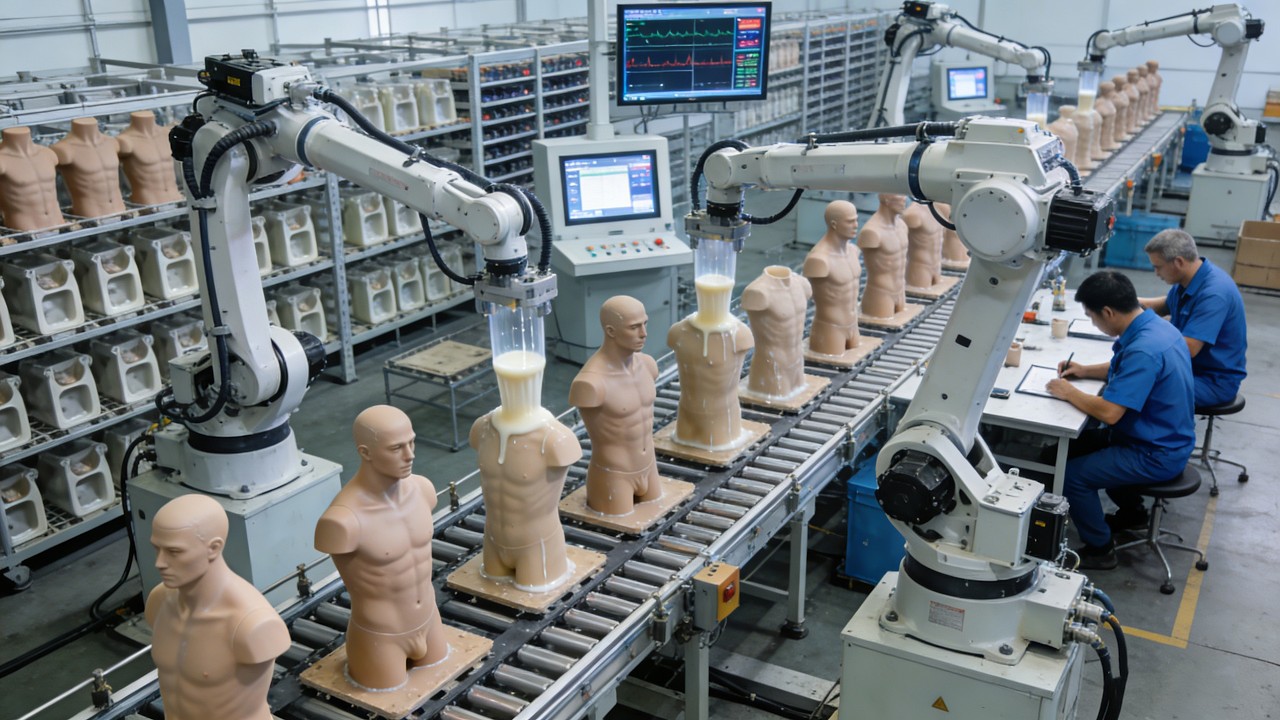 Inside a Factory Making the Most Realistic Male Doll Ever - YouTube