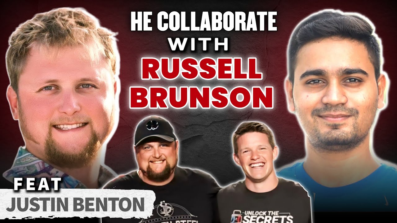 How did he partner with Russell Brunson on secret of success Ft Justin ...