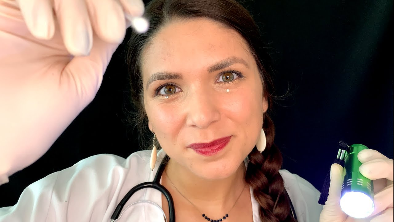 ASMR Face Exam - Medical Roleplay (Soft Spoken, Personal Attention ...